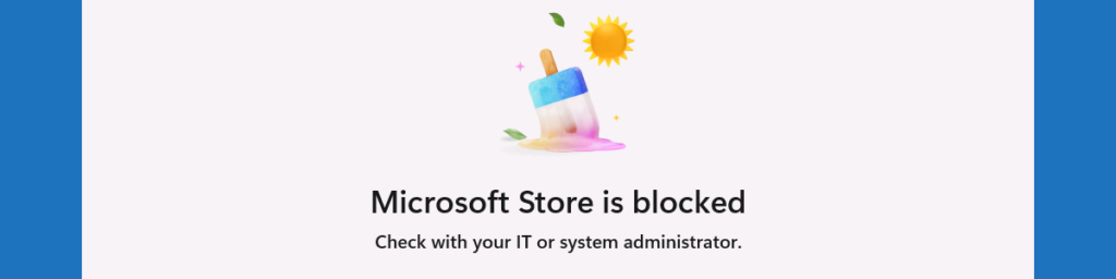 All about Microsoft Intune | Blocking the Microsoft Store Web Installer ...