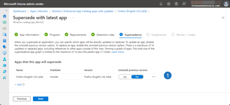 All about Microsoft Intune | Updating Enterprise App Catalog apps